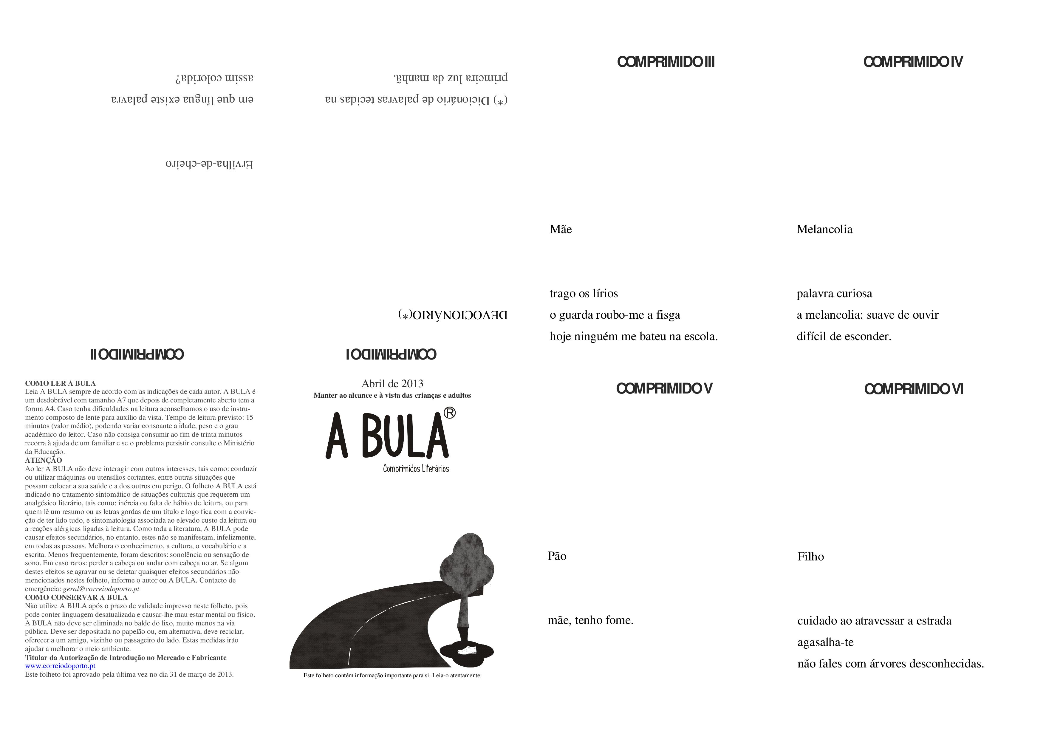 A BULA: apresentação | Correio do Porto